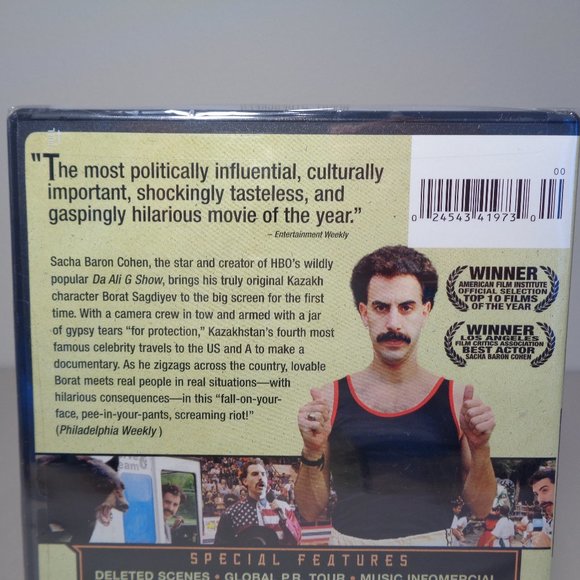 Media | Borat New Dvd Widescreen Bonus Special Features Sacha Baron ...